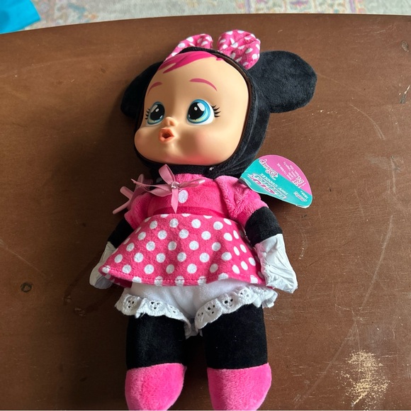 Disney | Toys | 224 Cry Babies Tiny Cuddles Disney Minnie 0 Soft Body Doll New Wtags 18m | Poshmark